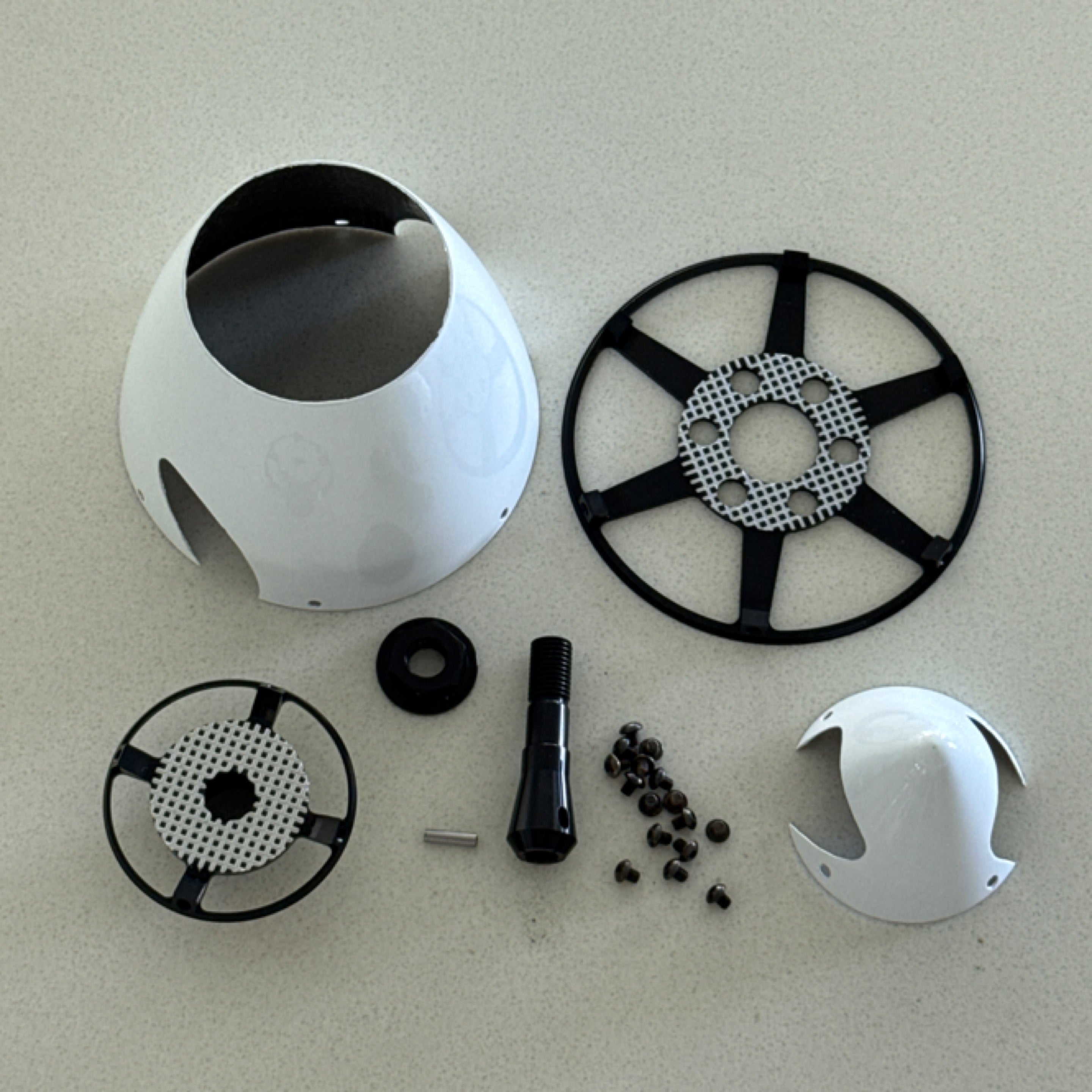 VLV contra spinner V2, pin locked front prop adaptor. | VLV ...