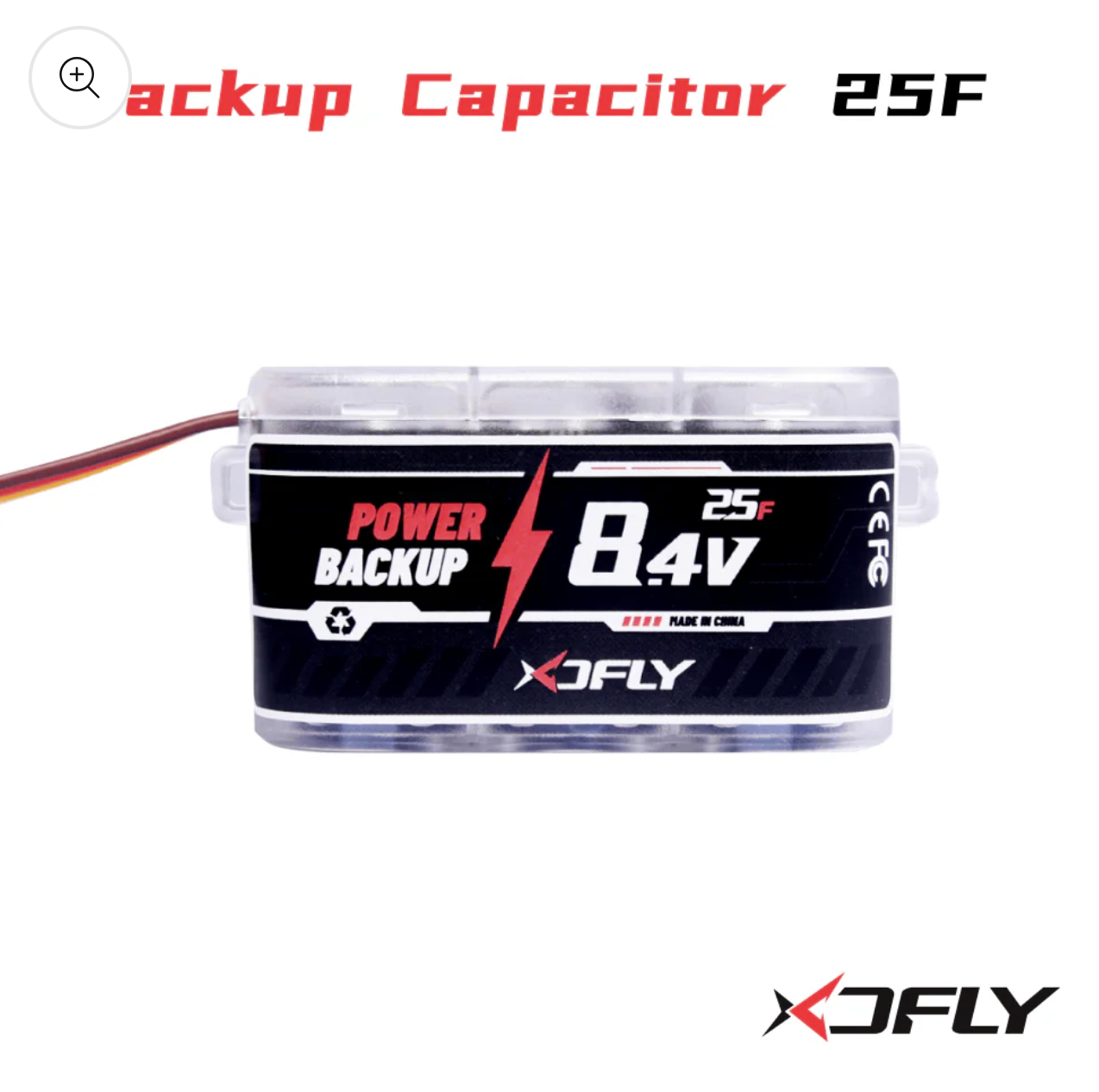 XDFly Power Backup Capacitor 25F 8.4V 25A For RC Helicopter | VLV ...